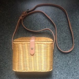 Universal Thread | Bags | Straw Rattan Crossbody Bag | Poshmark